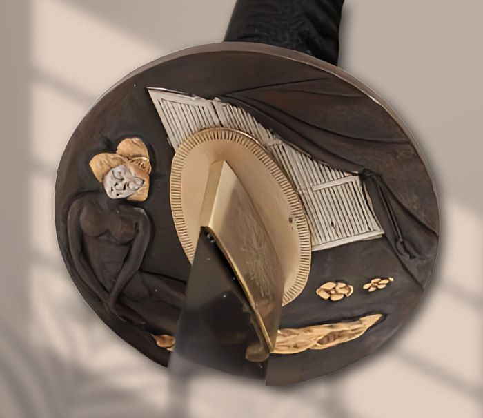 Yamamoto Wakizashi mit 18-mal gefalteter Klinge Feng Lin ...